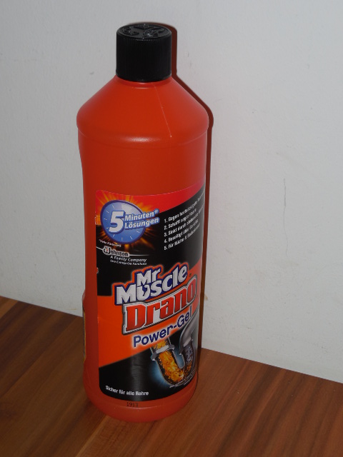 Mr Muscle® Drano Power-Gel® im Test – familös-DieTestfamilie